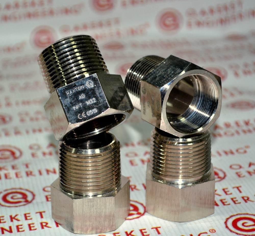 Explotion proof Adapter AD 1NPT(M) x M32(F); Manufacturer: Raxton ...
